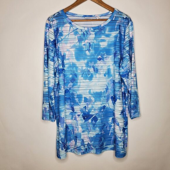 Susan Graver | Tops | Susan Graver Womens Passport Regular Shadow ...